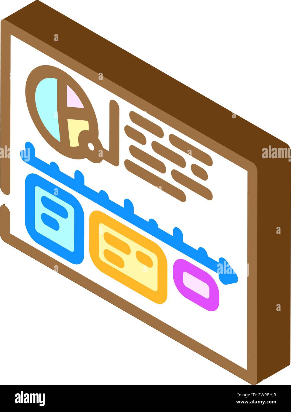 audit time management isometric icon vector illustration Stock Vector ...