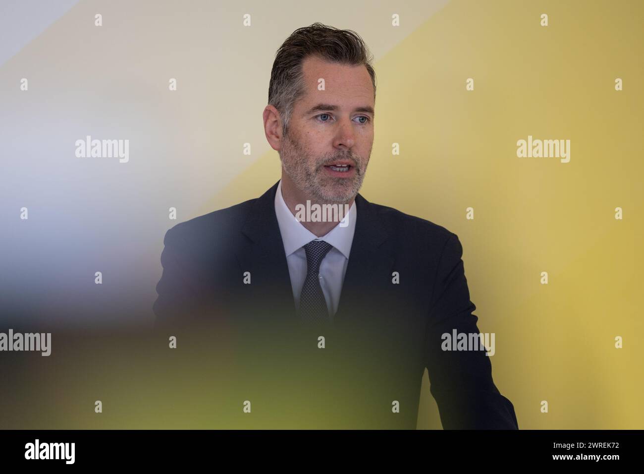 Berlin, Germany. 12th Mar, 2024. Christian Dürr, leader of the FDP ...