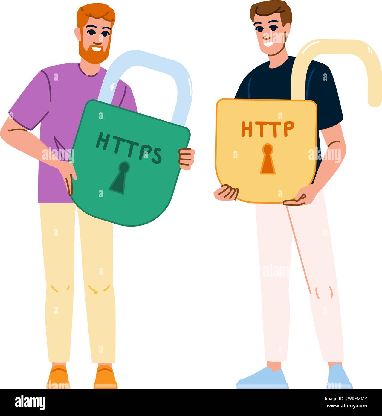 Http https Stock Vector Images - Alamy
