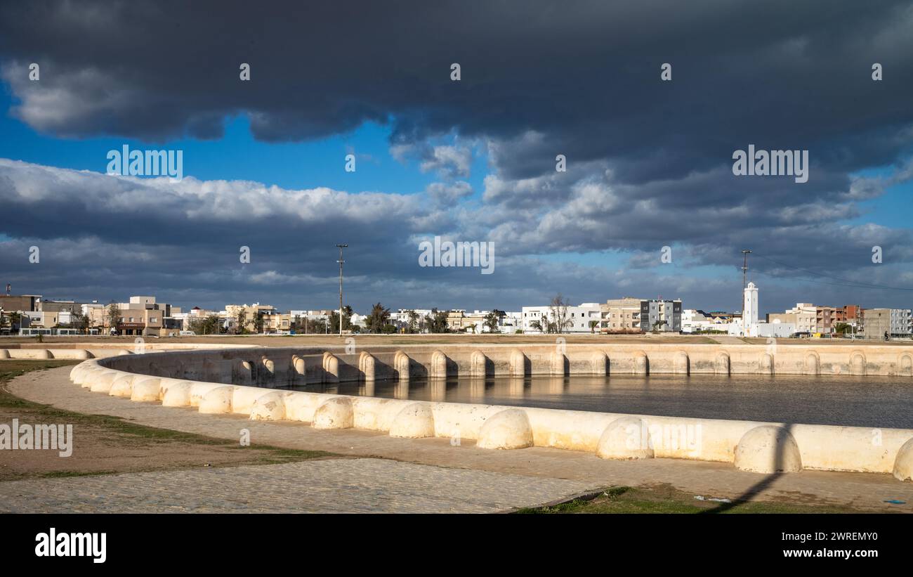 The Aghlabid Basins, the preserved 9th century water cisterns in ...