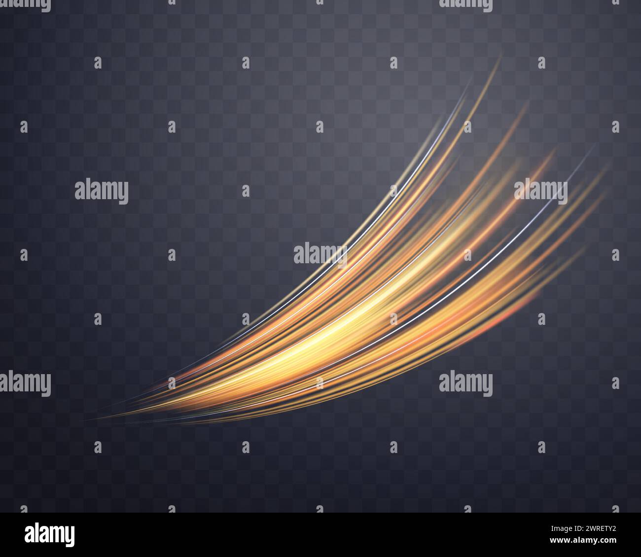 Long exposure curve Stock Vector Images - Alamy