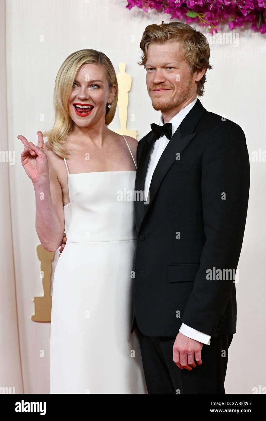 Los Angeles, Ca. 10th Mar, 2024. Kirsten Dunst and Jesse Plemons at the ...