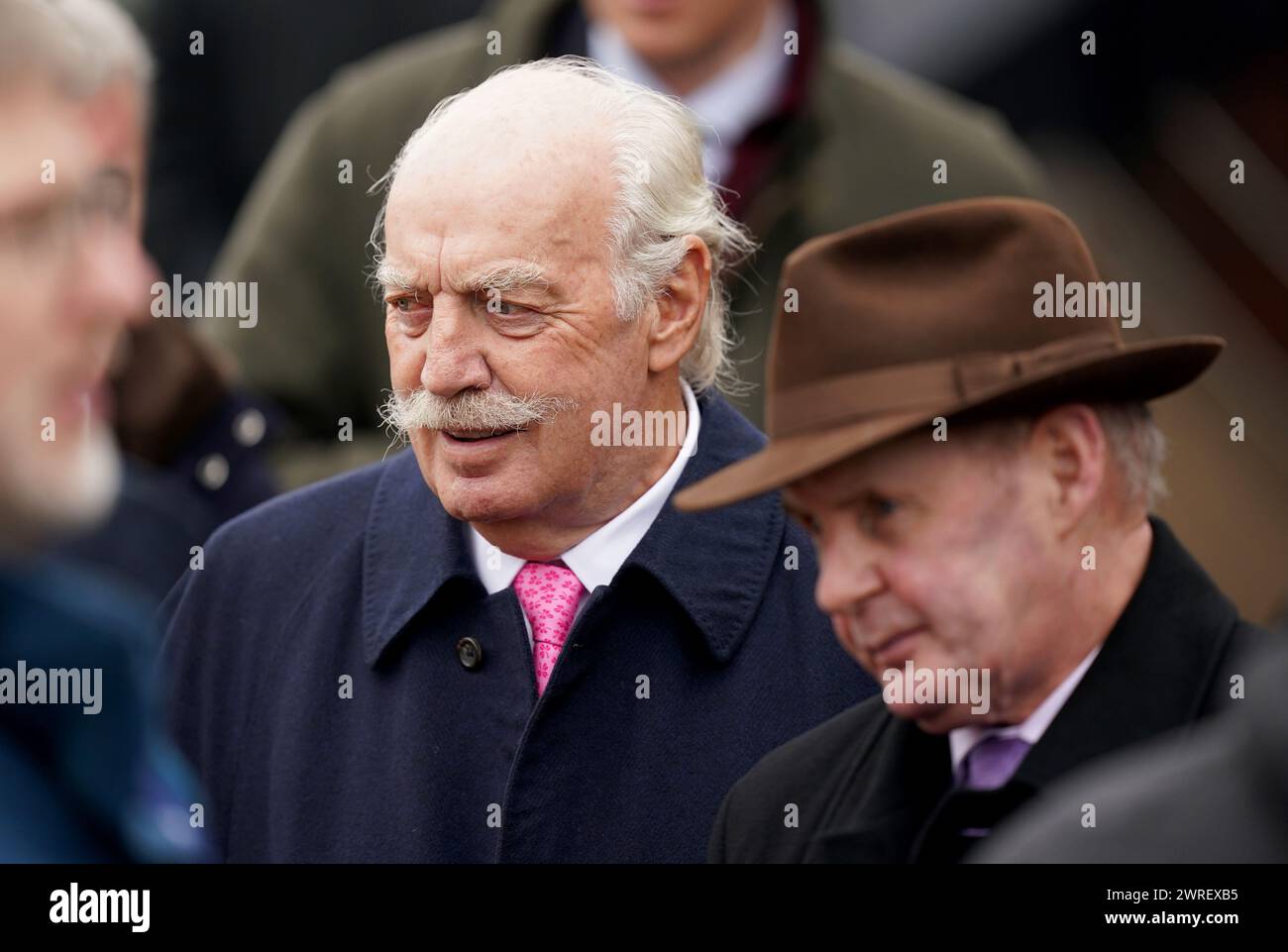 Celtic FC owner Dermot Desmond on day one of the 2024 Cheltenham ...