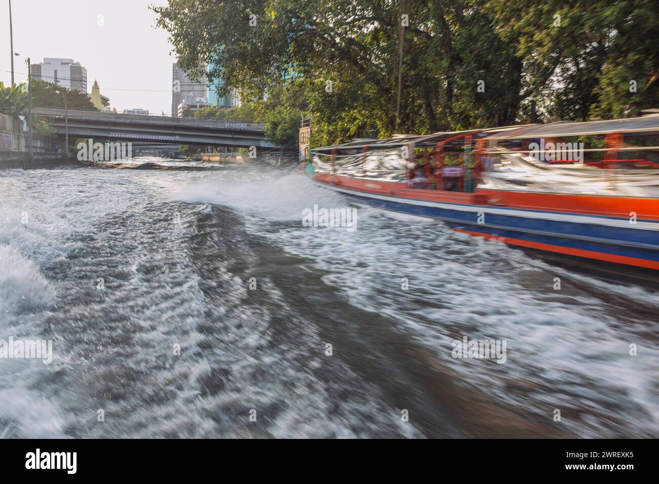 Khlong Saen Saep Kanalboot Thailand Thailand Symbolbilder-02 *** Khlong ...