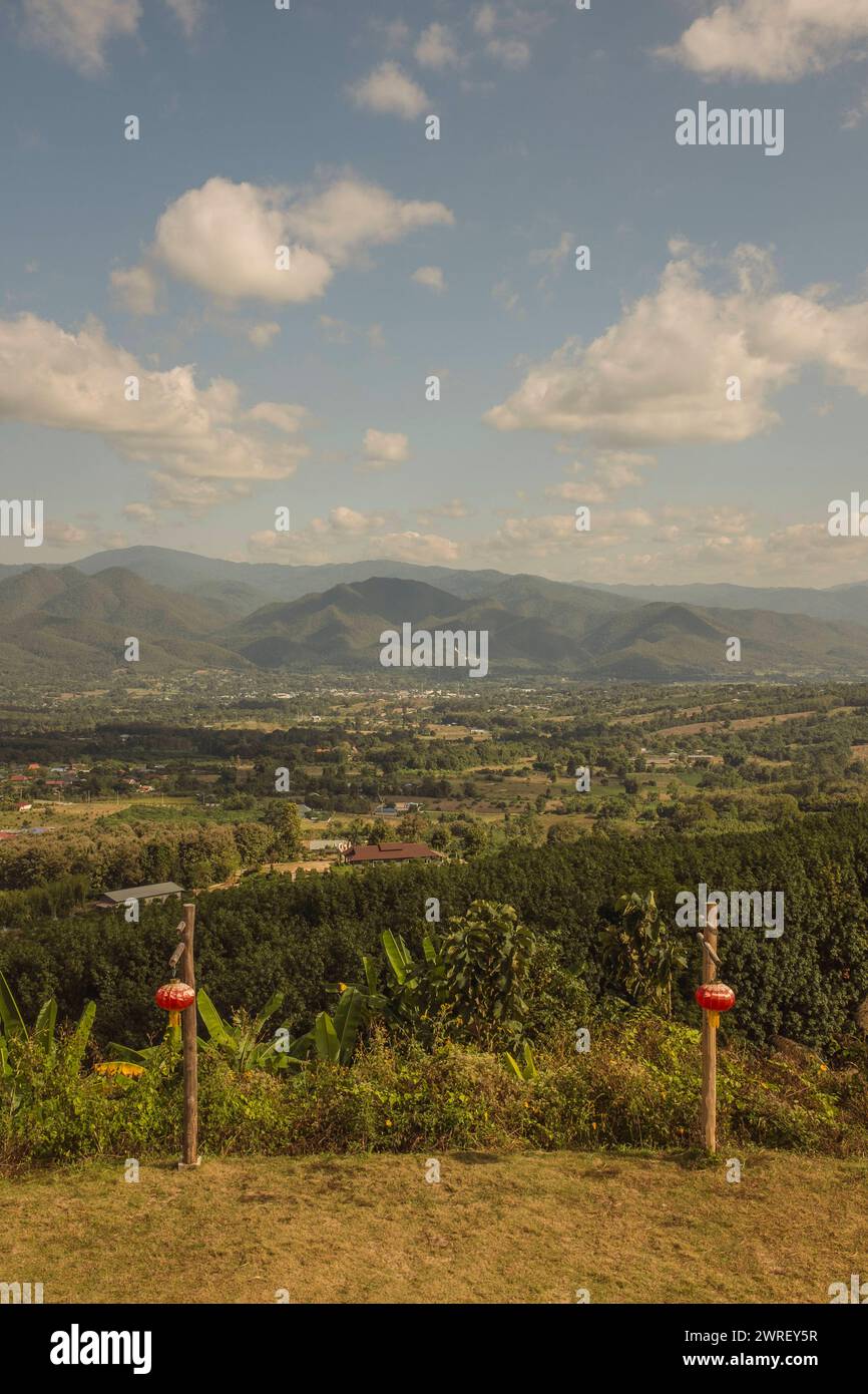 Blick auf die Stadt Pai Thailand Thailand Symbolbilder-71 *** View of ...