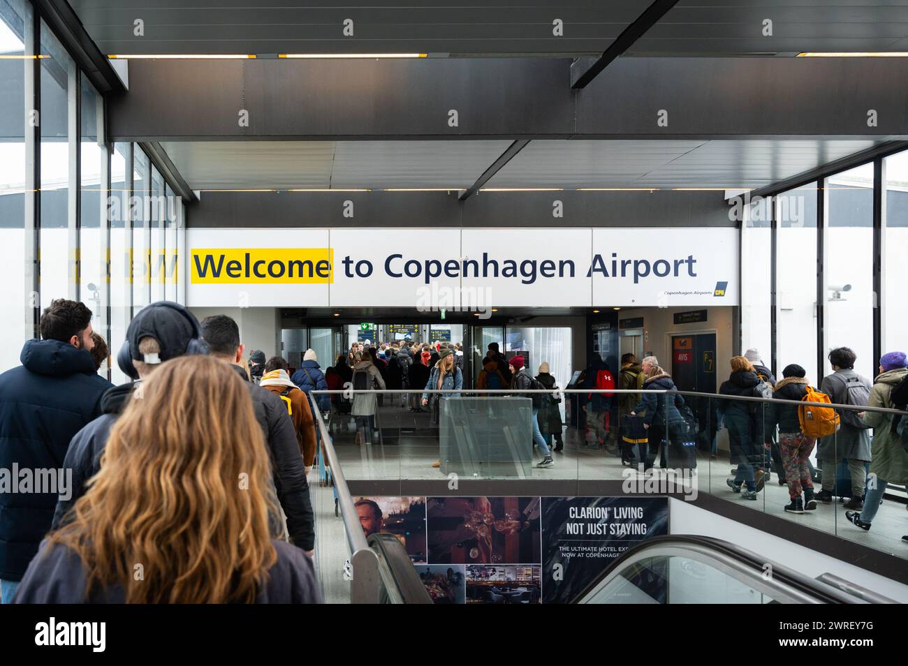 Welcome to denmark sign hi-res stock photography and images - Alamy