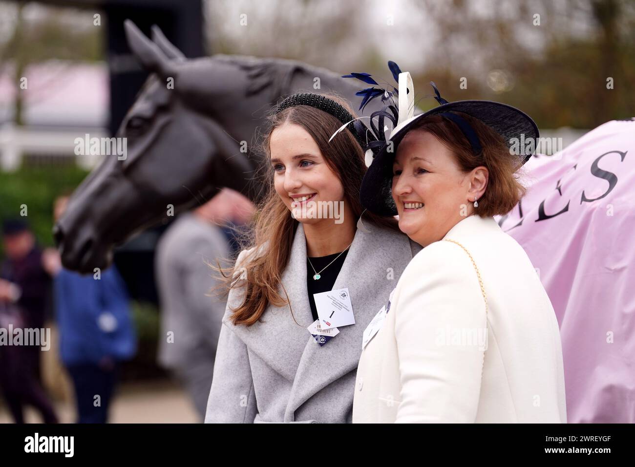 Racegoers on day one of the 2024 Cheltenham Festival at Cheltenham ...