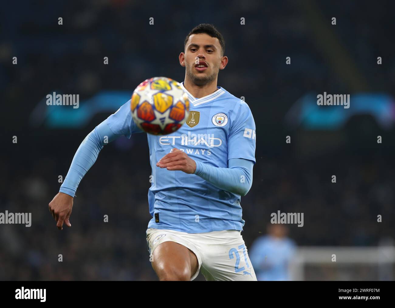 Matheus Nunes of Manchester City. - Manchester City v F.C. Copenhagen ...