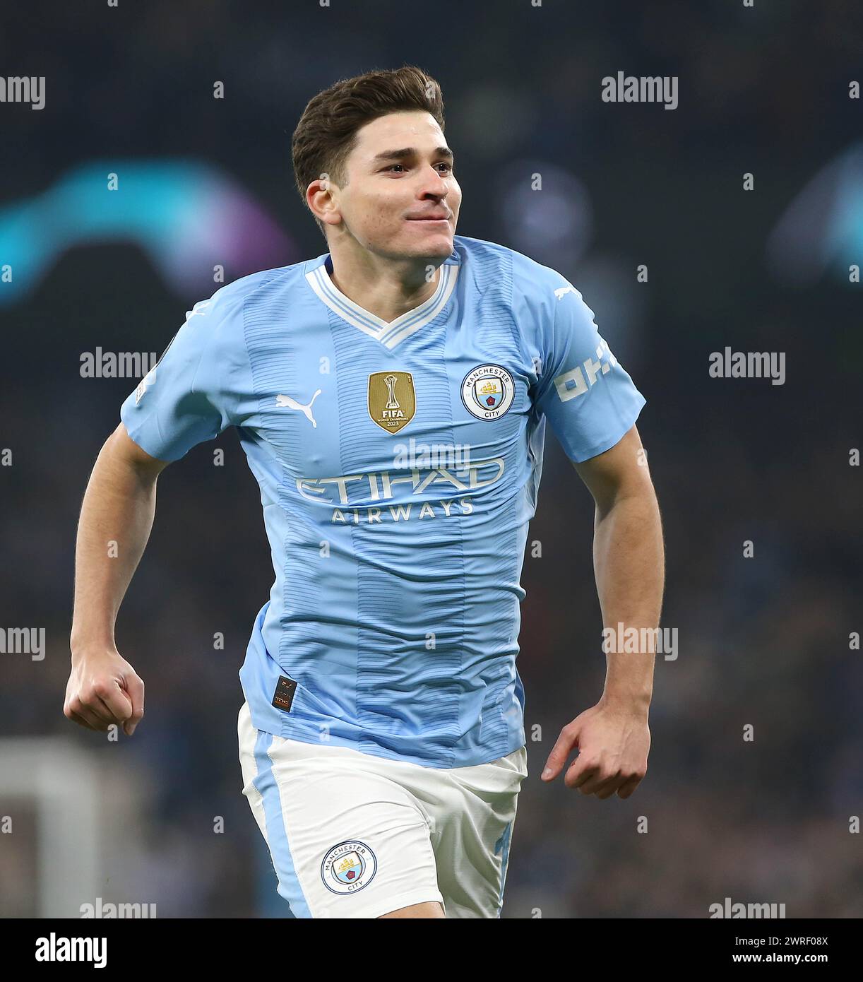 GOAL 2-0, Julian Alvarez of Manchester City goal celebration ...