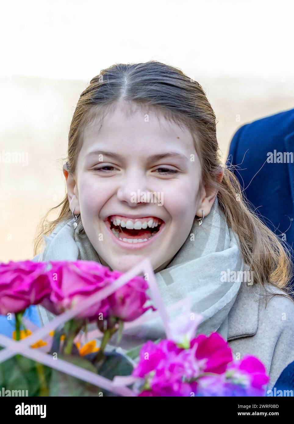 Stockholm, Schweden. 12th Mar, 2024. Princess Estelle of Sweden at the ...
