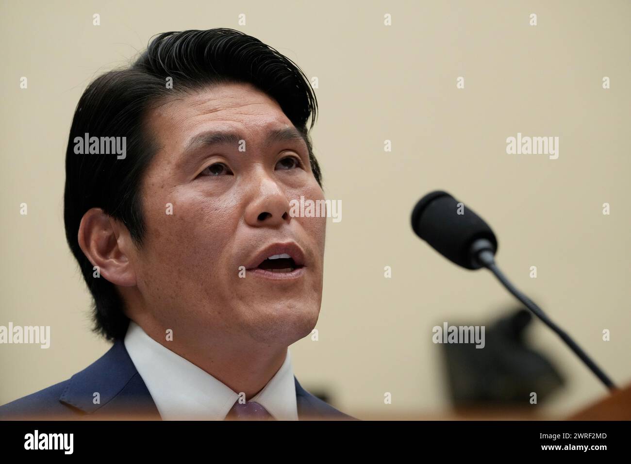 Department of Justice Special Counsel Robert Hur speaks during a House ...