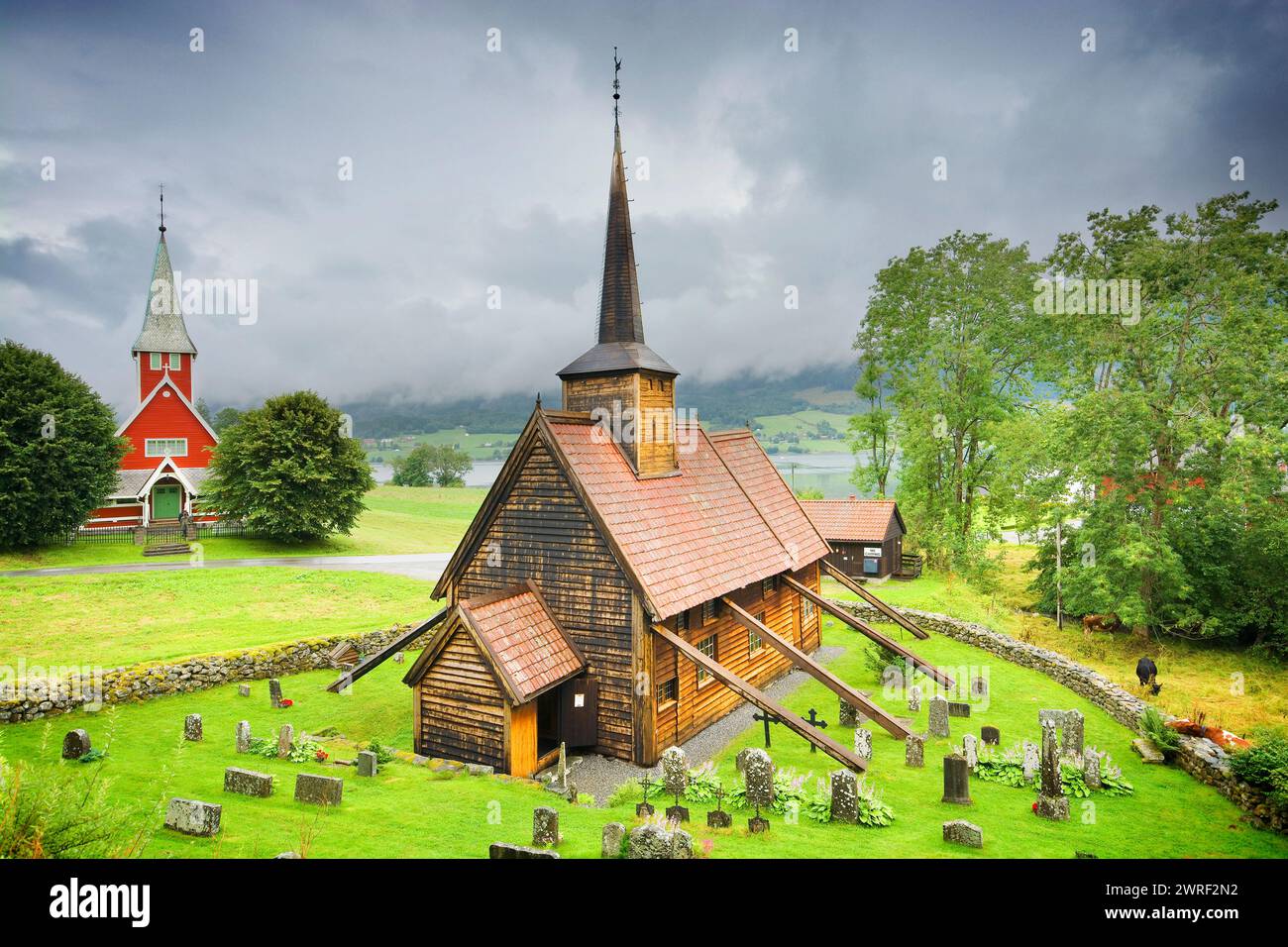 Rodven Stave Church, Norway Stock Photo - Alamy