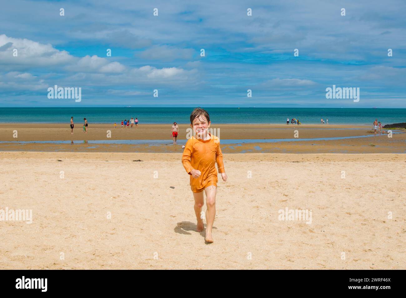 Anglesey beach boy hi-res stock photography and images - Alamy