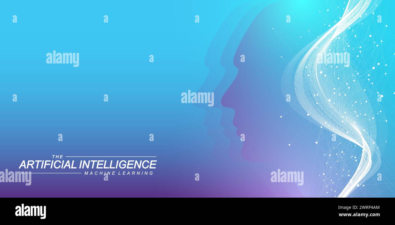 AI Generative Banner Concept In The Digital Style. Generative Ideas ...
