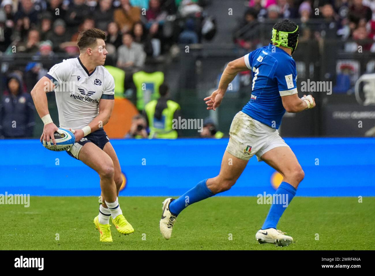 Huw jones rugby union hi-res stock photography and images - Alamy