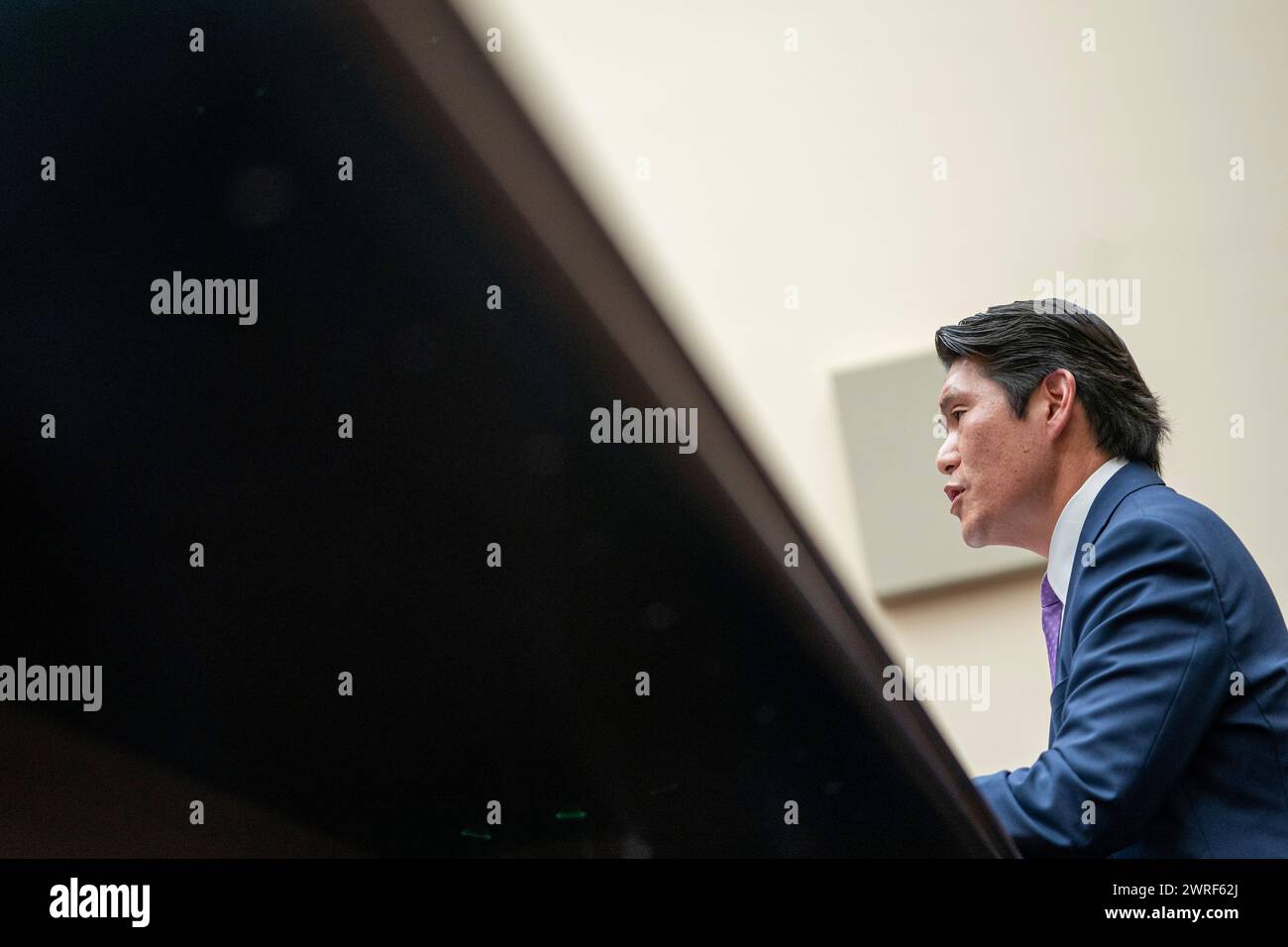 Special Counsel Robert Hur speaks during a hearing of the House ...