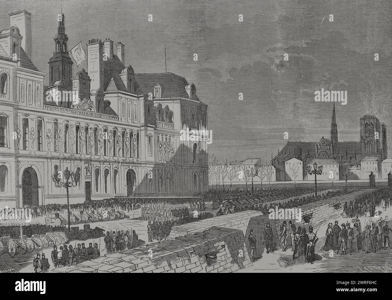 France. Paris Commune. Popular revolutionary movement that took power ...