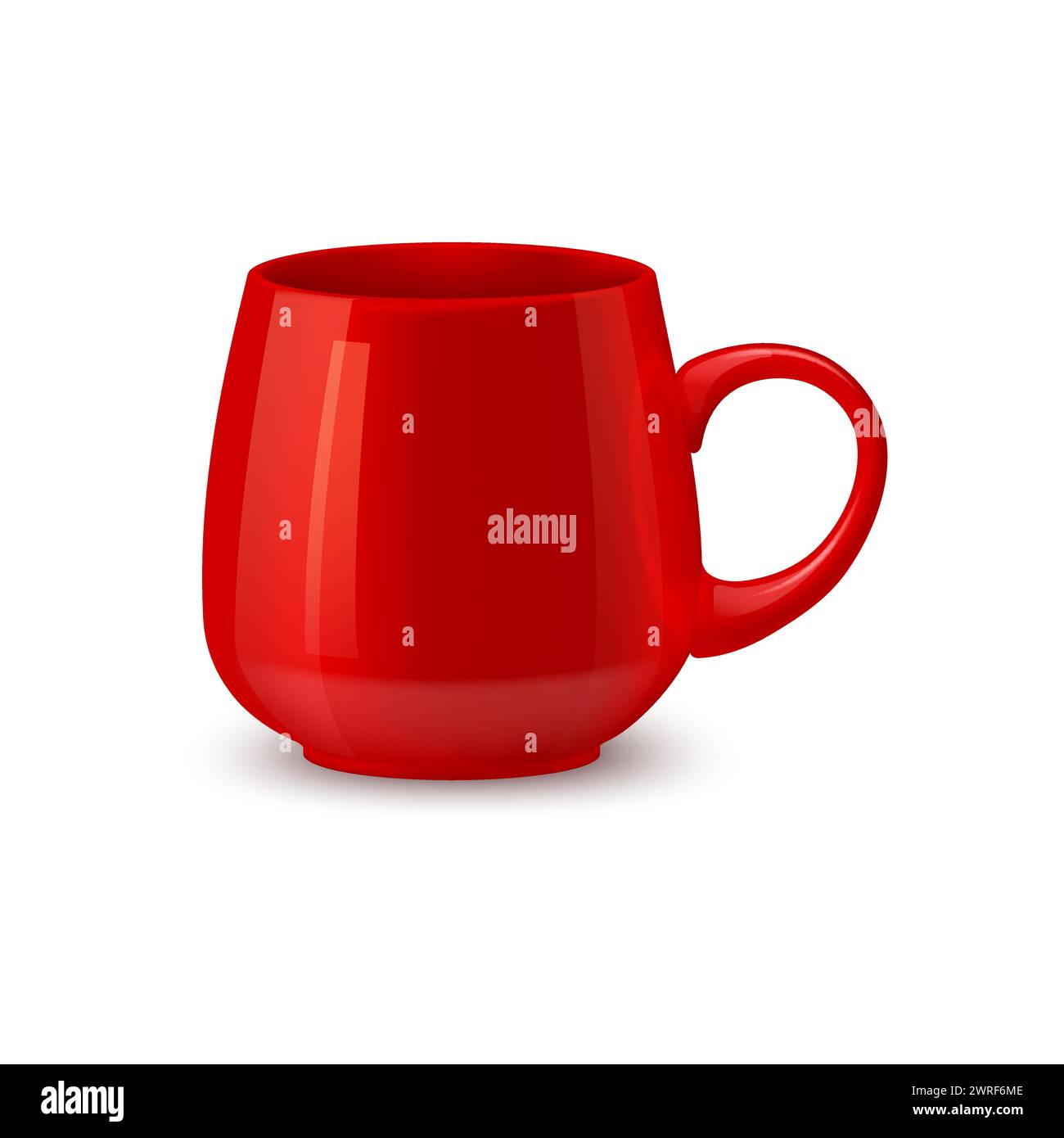 Rounded cup Stock Vector Images - Alamy