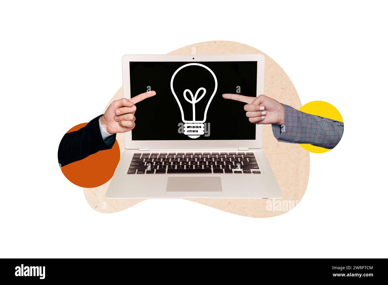 Computer screensaver photo Cut Out Stock Images & Pictures - Alamy