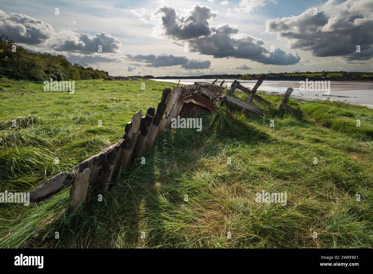 Purton Ship Graveyard on the banks of the River Severn, Purton ...