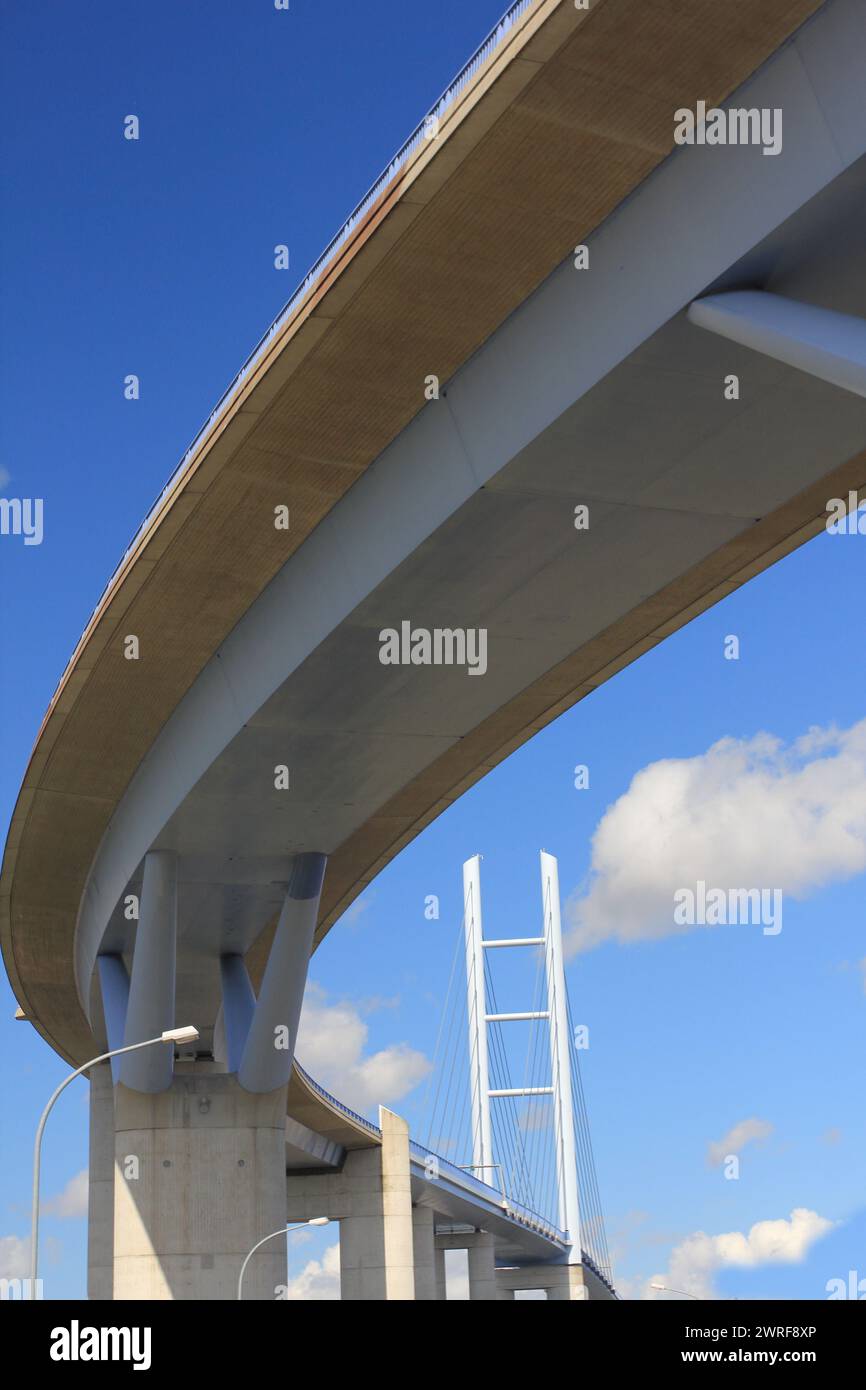 Germany's largest cable-stayed bridge connects Germany's largest island ...