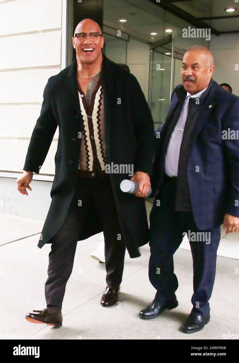 Dwayne 'The Rock' Johnson on 'The Drew Barrymore Show' in New York ...