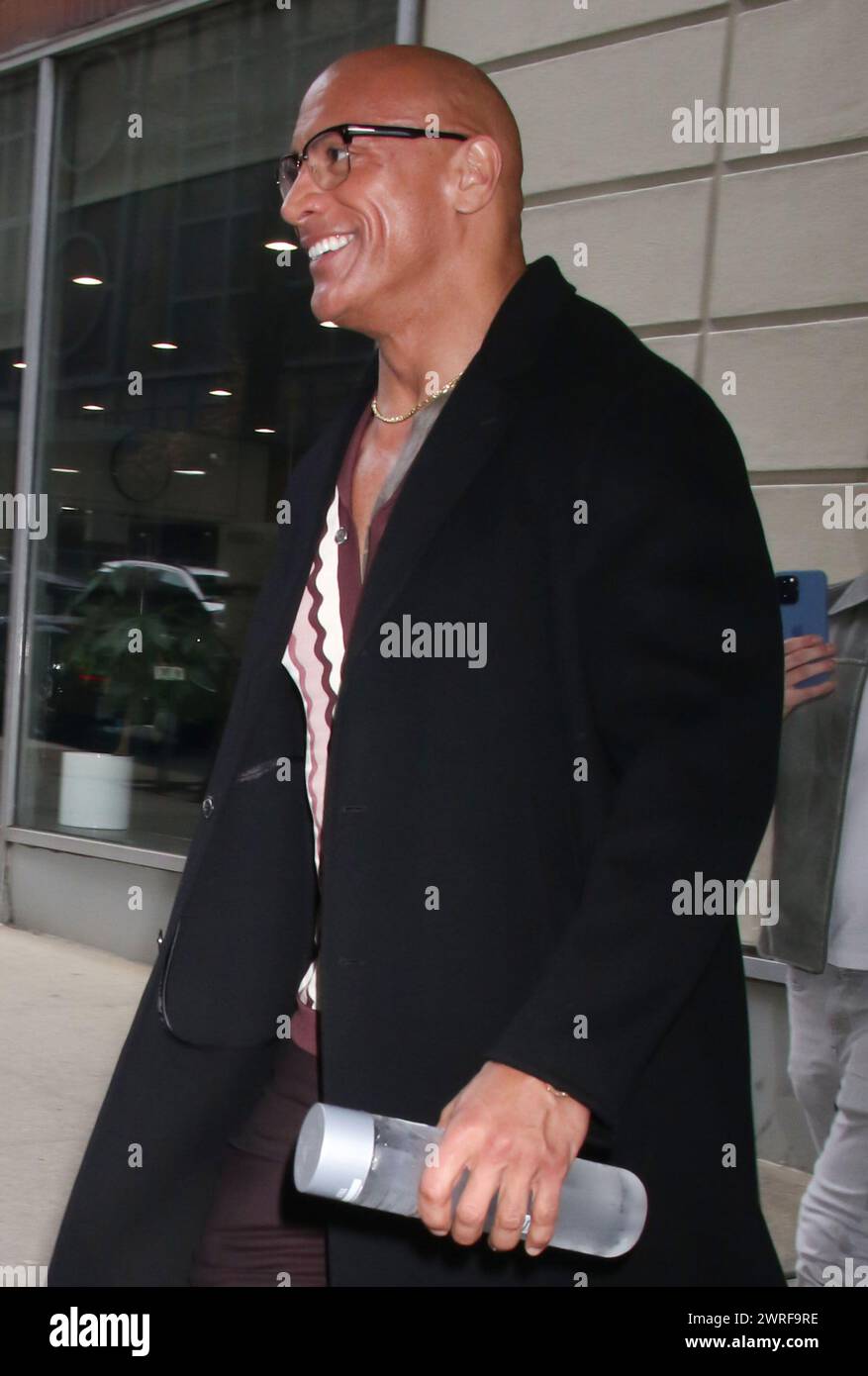 Dwayne 'The Rock' Johnson on 'The Drew Barrymore Show' in New York ...