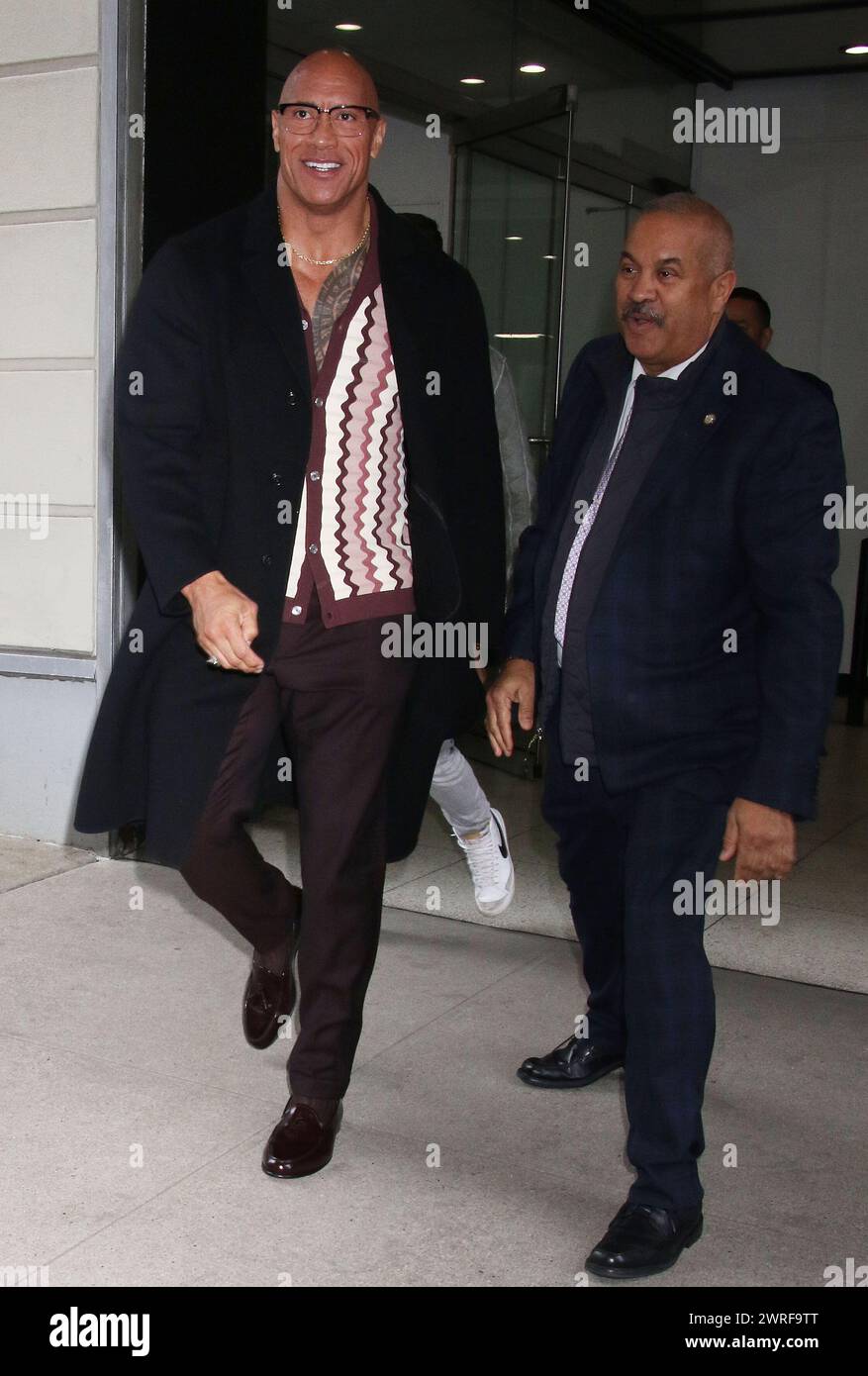 Dwayne 'The Rock' Johnson on 'The Drew Barrymore Show' in New York ...