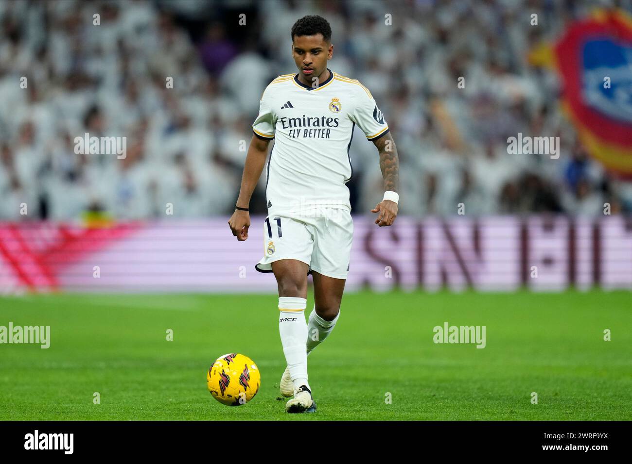 Madrid, Spain. 10th Mar, 2024. Rodrygo Goes of Real Madrid during the ...