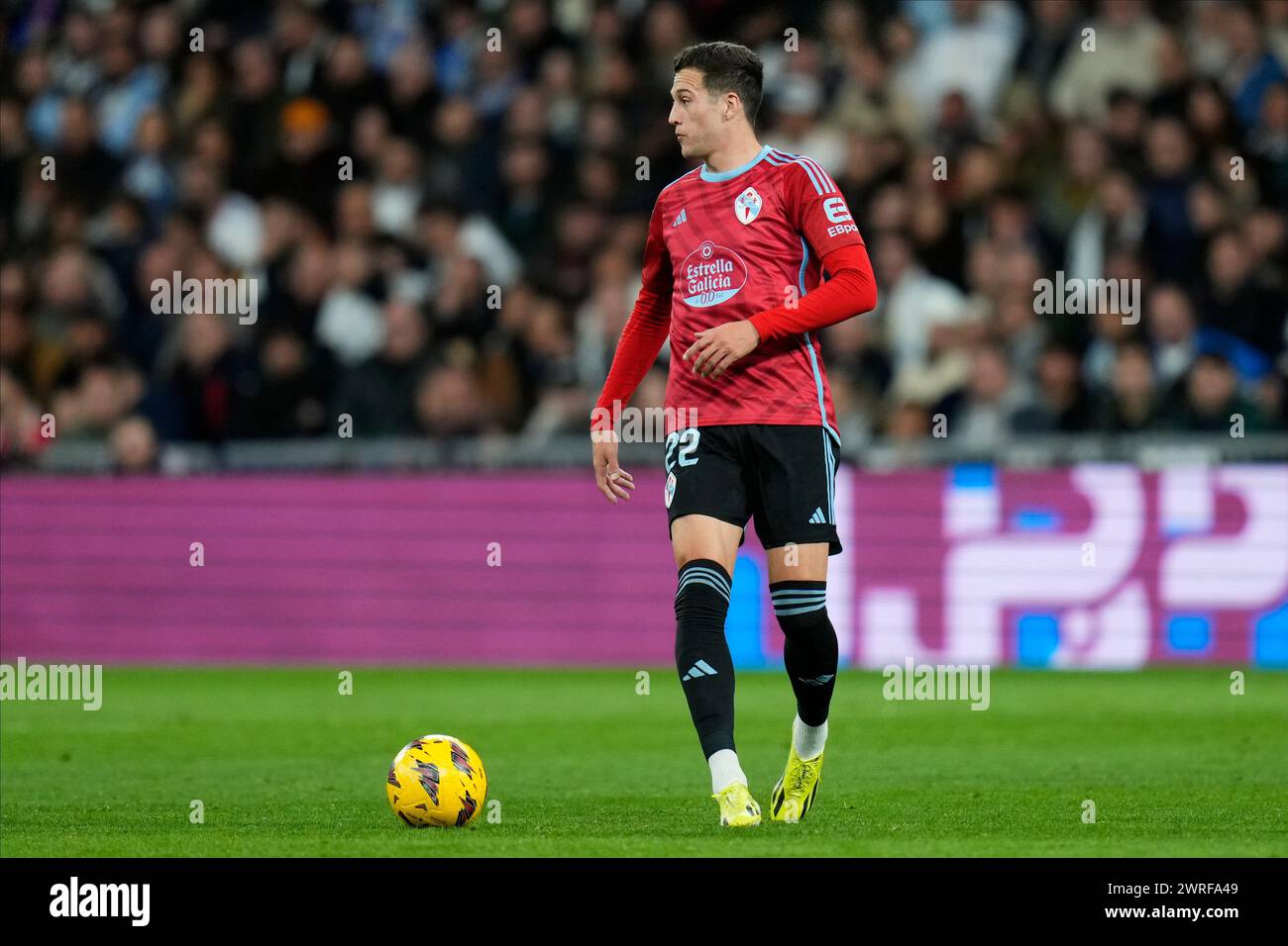 Madrid, Spain. 10th Mar, 2024. Javier Manquillo of RC Celta during the ...