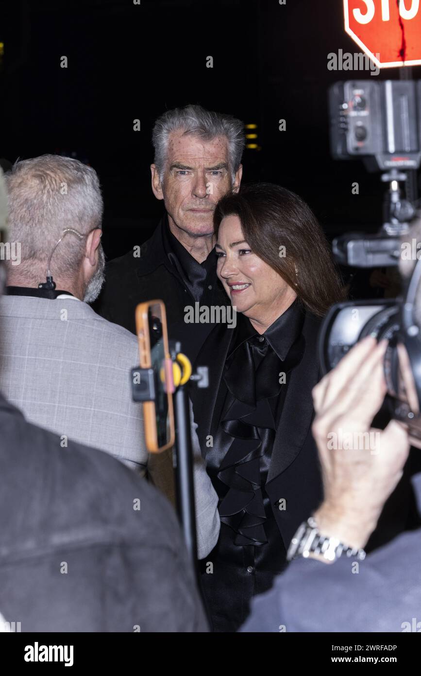 Arrivals for the 18th Annual Oscar Wilde Awards Featuring: Pierce ...