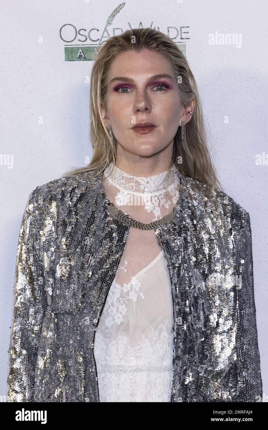 Arrivals for the 18th Annual Oscar Wilde Awards Featuring: Lily Rabe ...