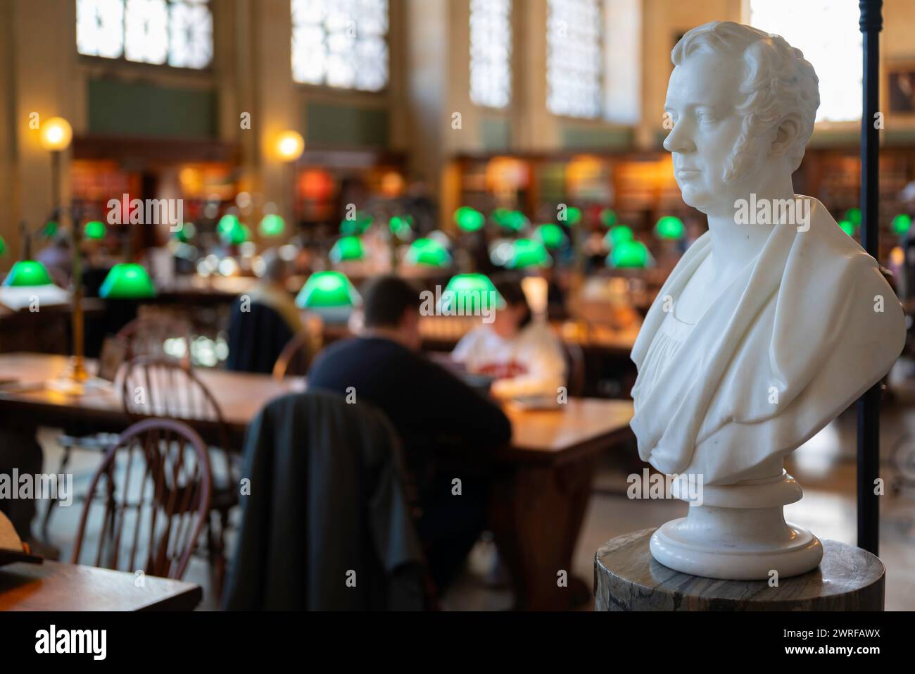 The Boston Public Library Stock Photo - Alamy