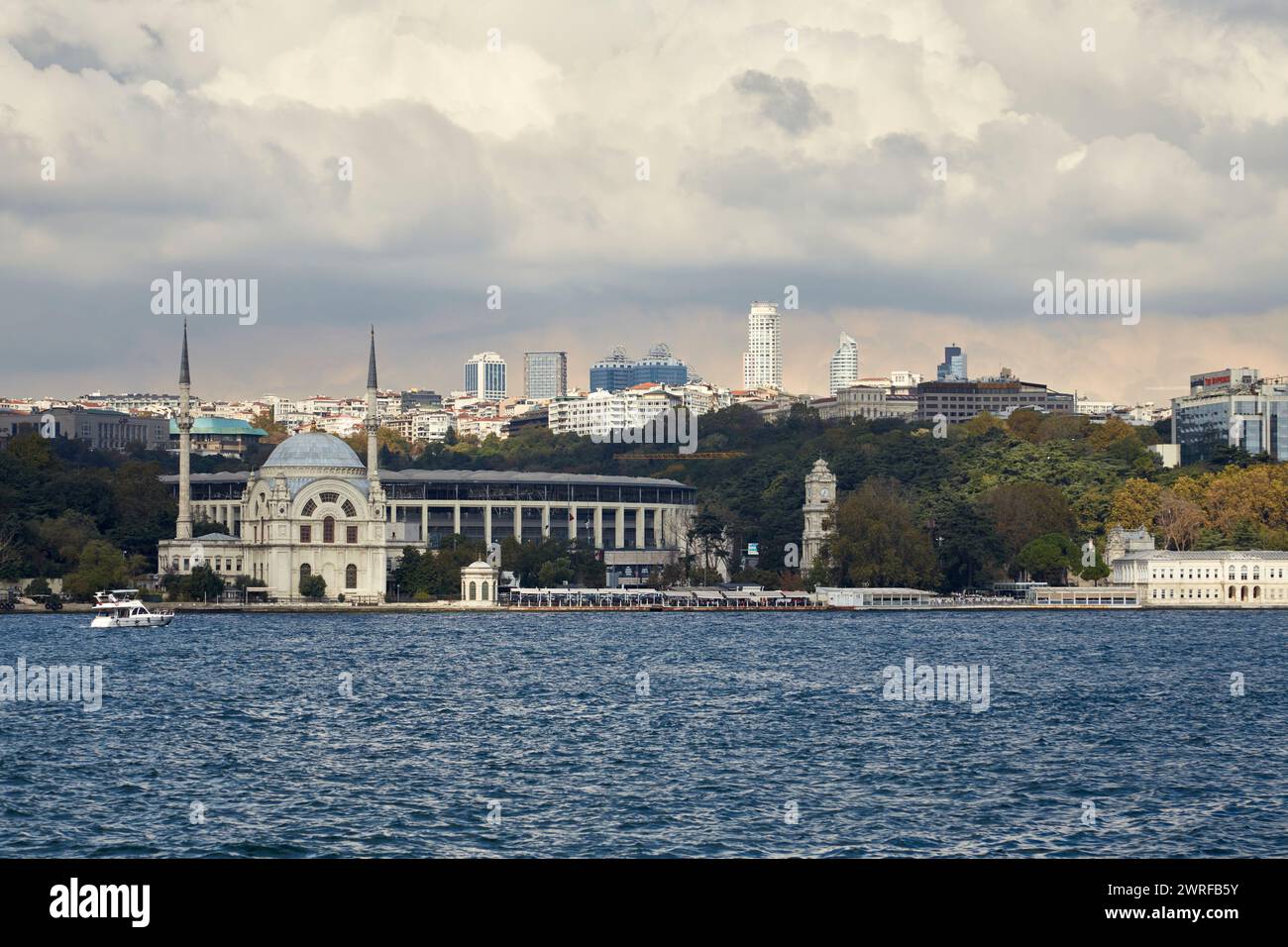 Istanbul mosque on the European side of Turkey Stock Photo - Alamy