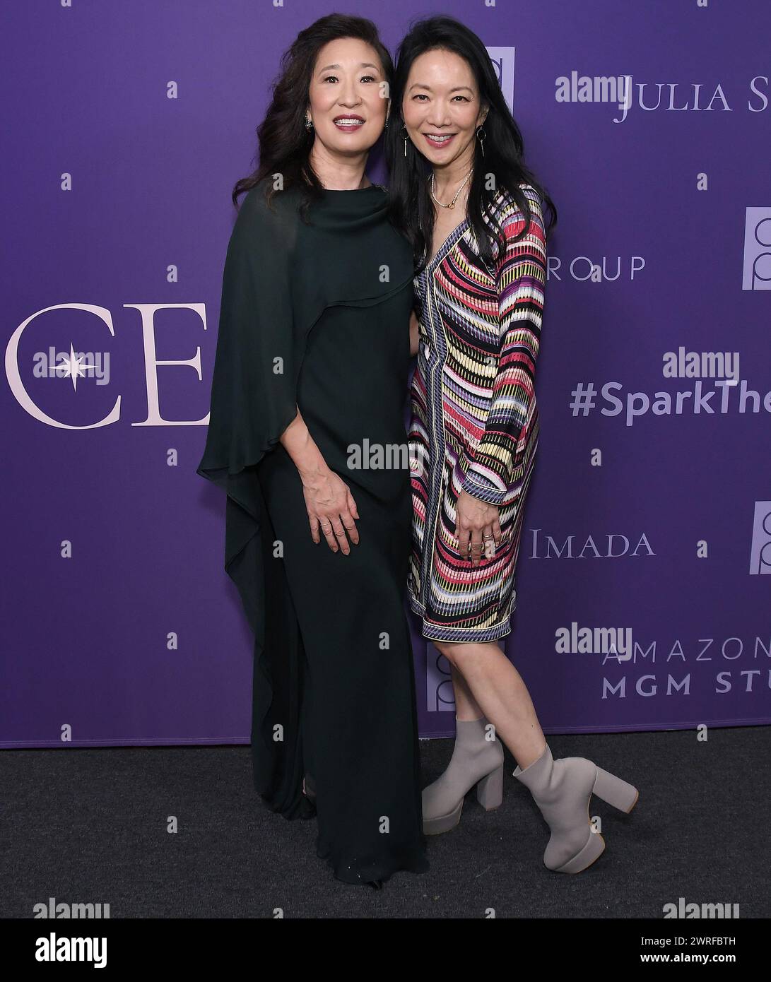 Los Angeles, USA. 11th Mar, 2024. (L-R) Sandra Oh and Jessica Yu at the ...