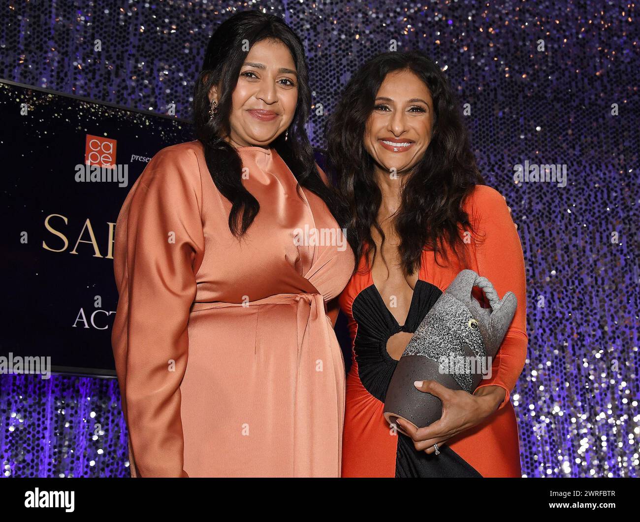 Los Angeles, USA. 11th Mar, 2024. (L-R) Punam Patel and Actor In TV ...