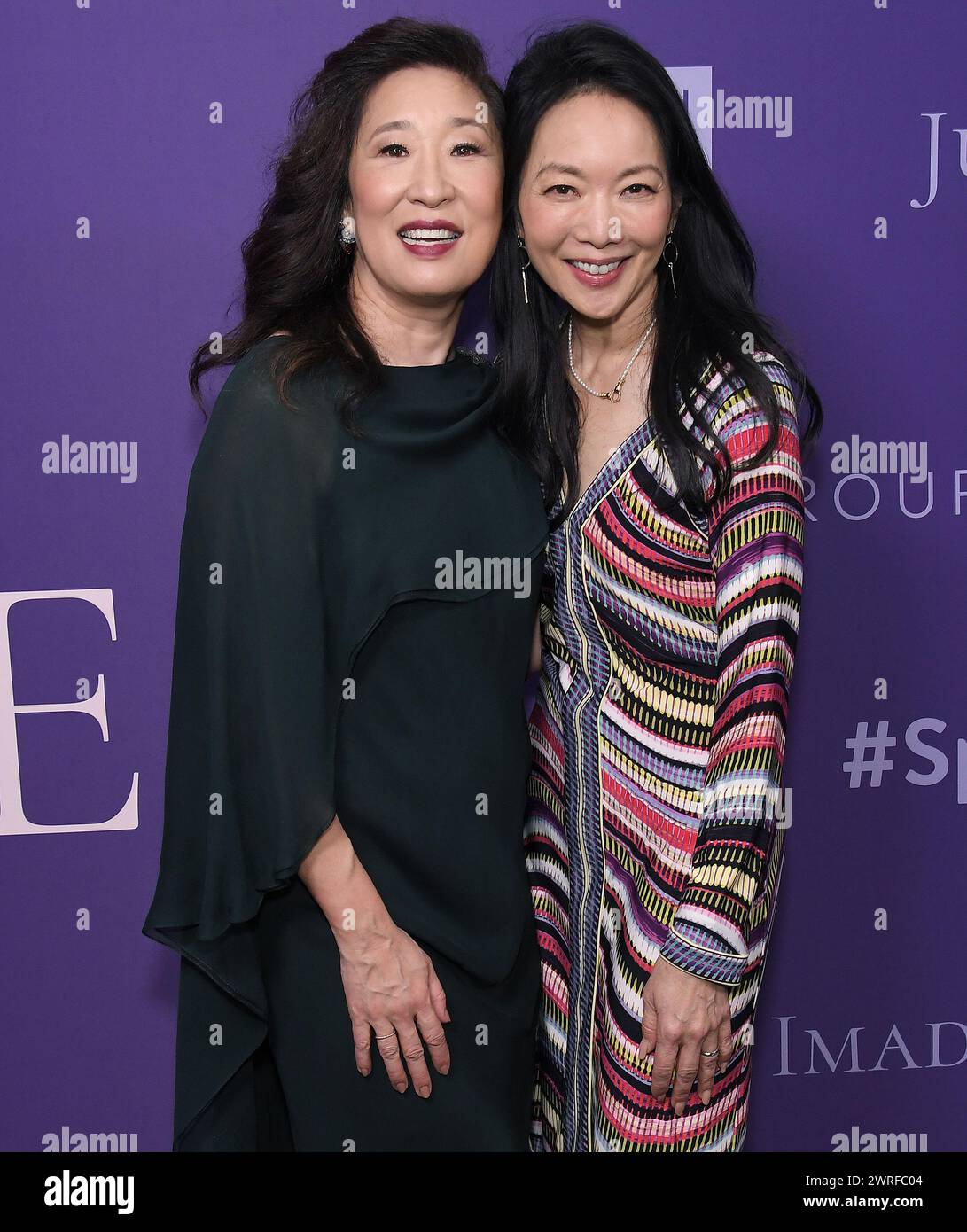 Los Angeles, USA. 11th Mar, 2024. (L-R) Sandra Oh and Jessica Yu at the ...