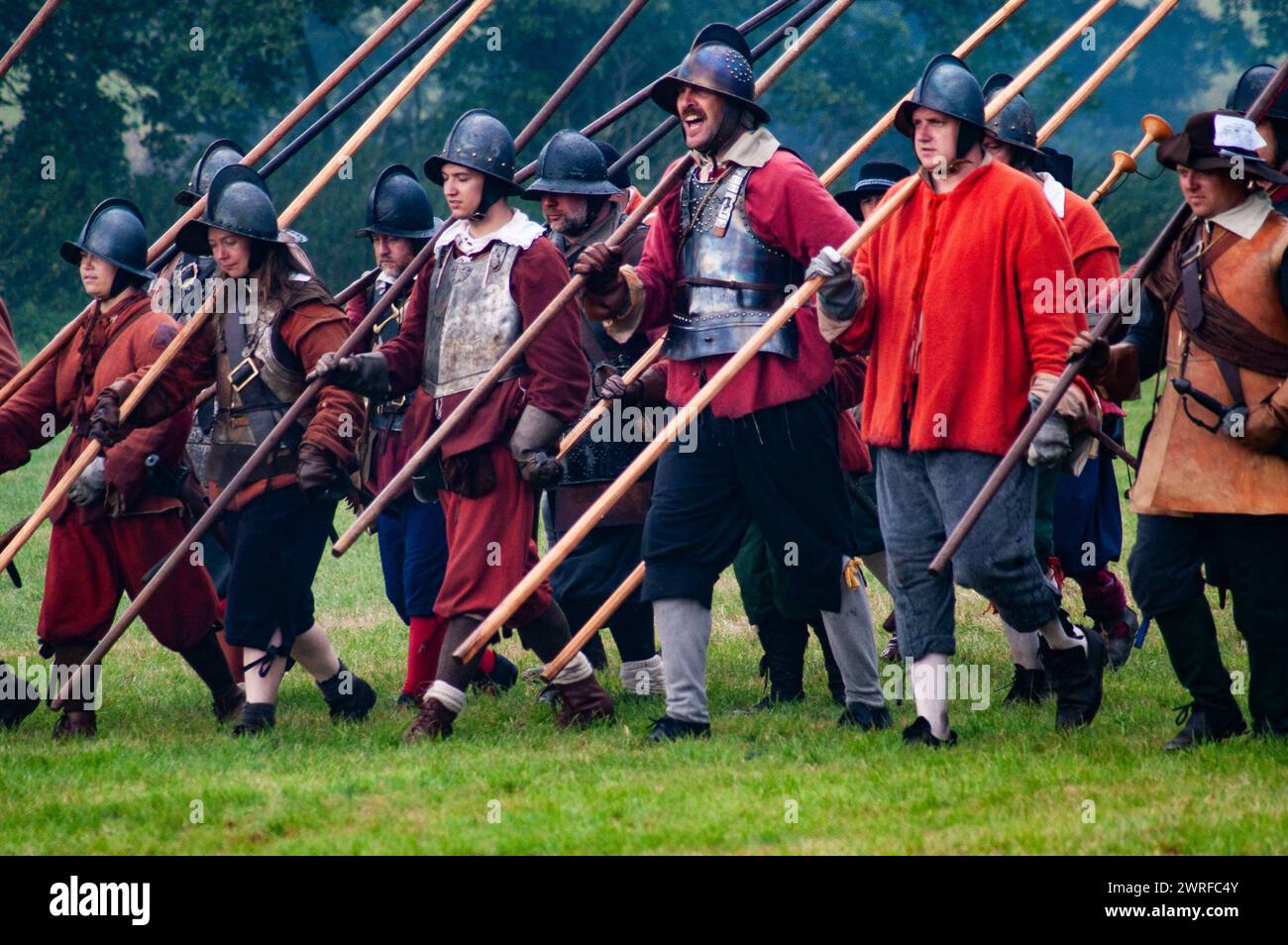 The Sealad Knot, English Civil War re-enactment, Festival Of History ...