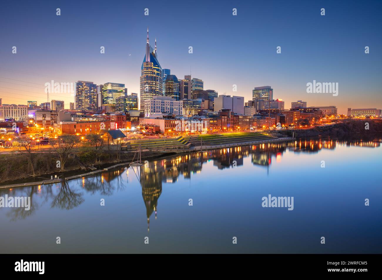Nashville, Tennessee, USA. Cityscape image of Nashville, Tennessee, USA ...