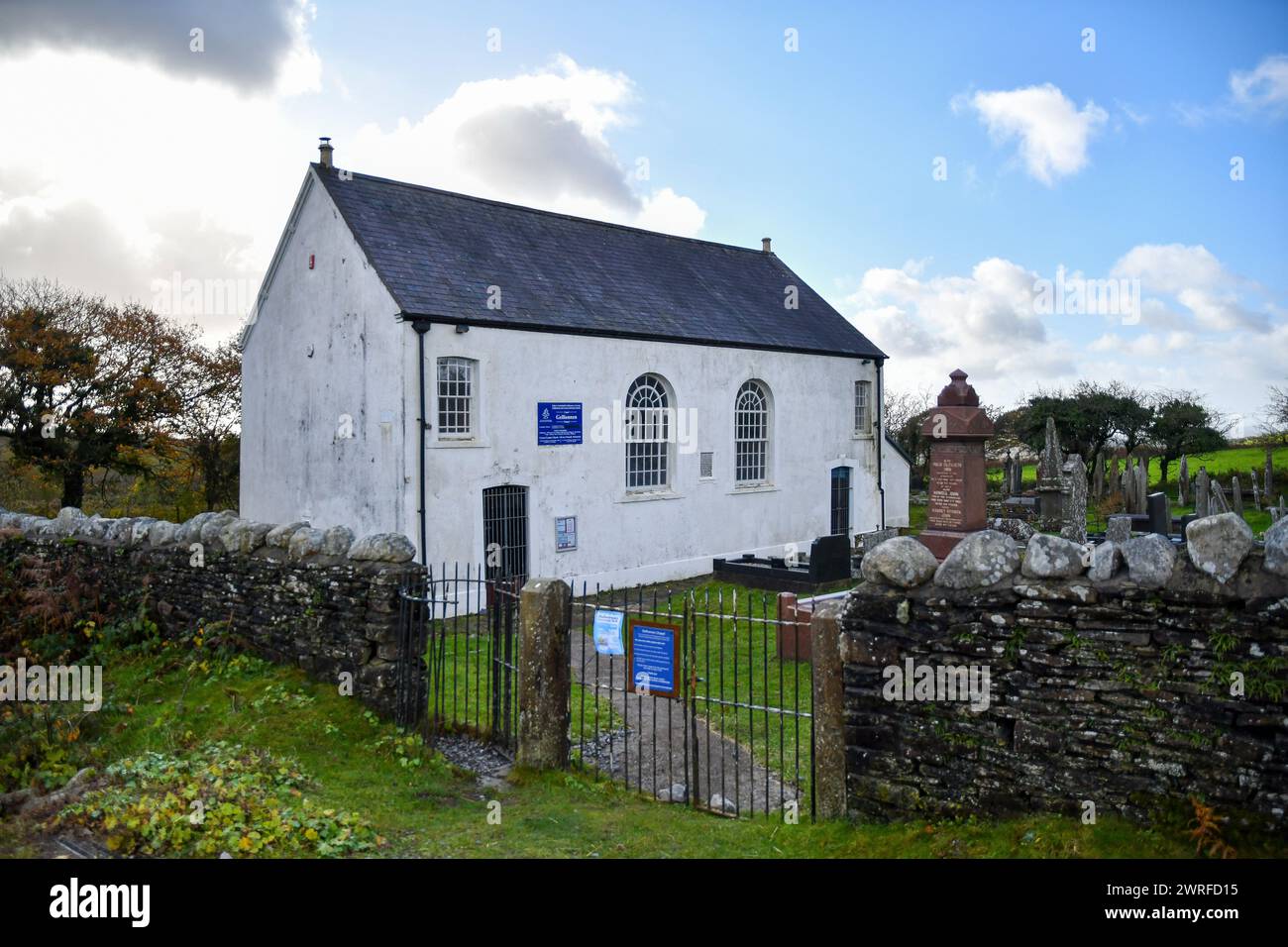 The Grade II listed Gellionnen Chapel, also known as the “White Chapel ...