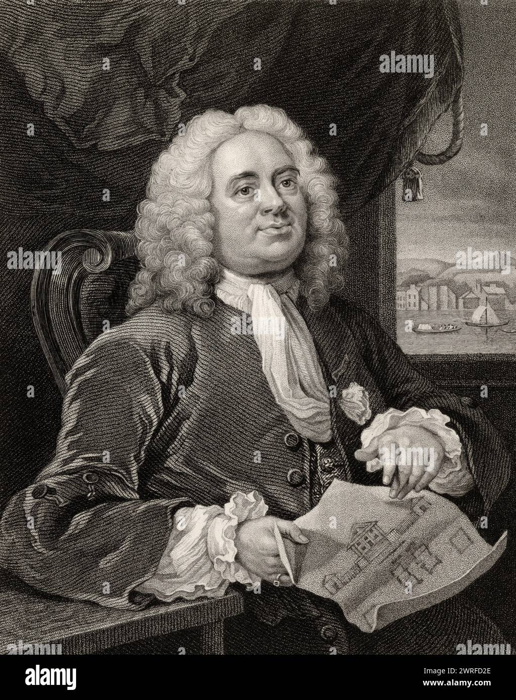 Daniel Lock 1681 to 1754 Architect and Governor of the Foundling ...