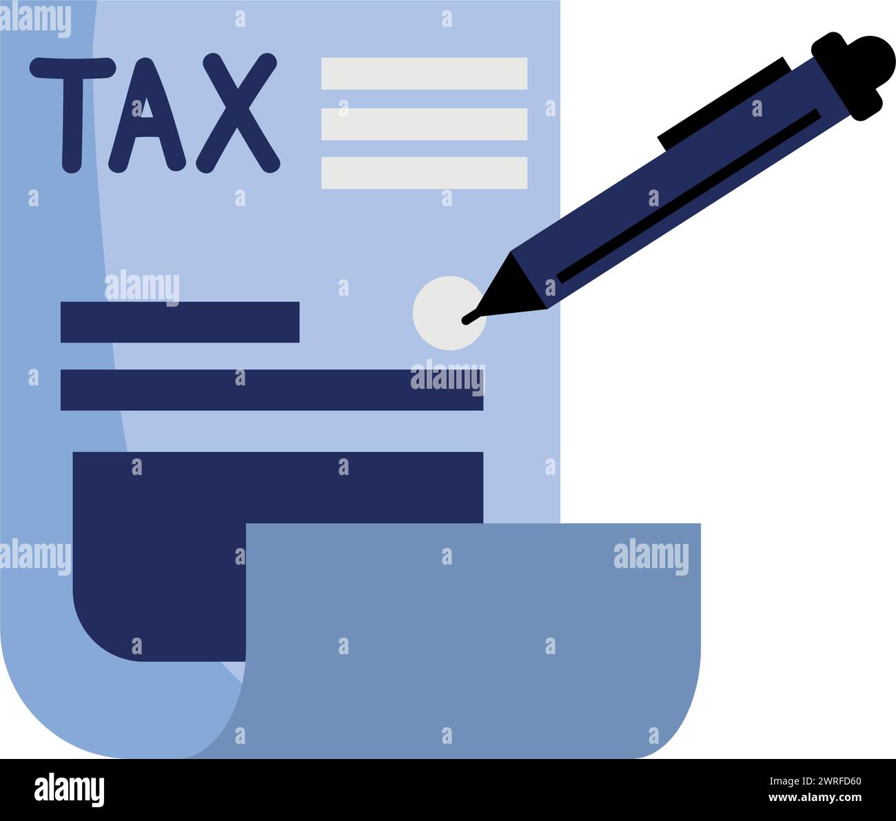 tax day form Stock Vector Image & Art - Alamy