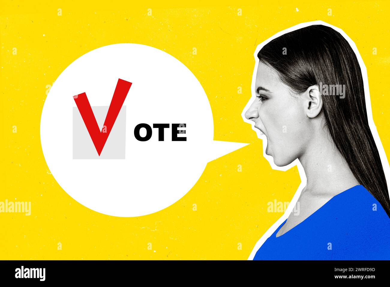 3D photo collage composite trend artwork sketch image of black white ...