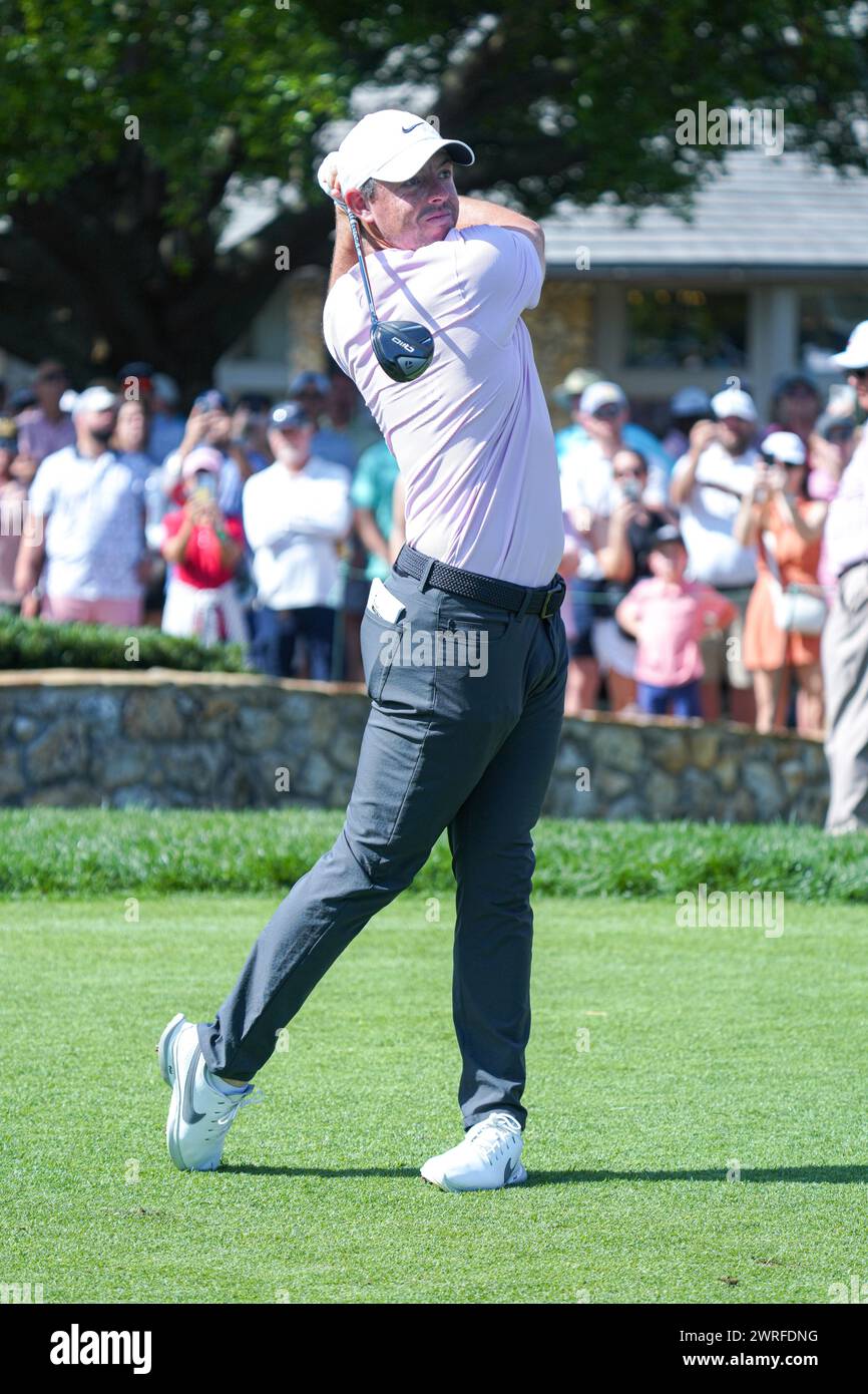 Orlando, Florida, USA, March 8, 2024, Rory McIlroy During the 2024 ...