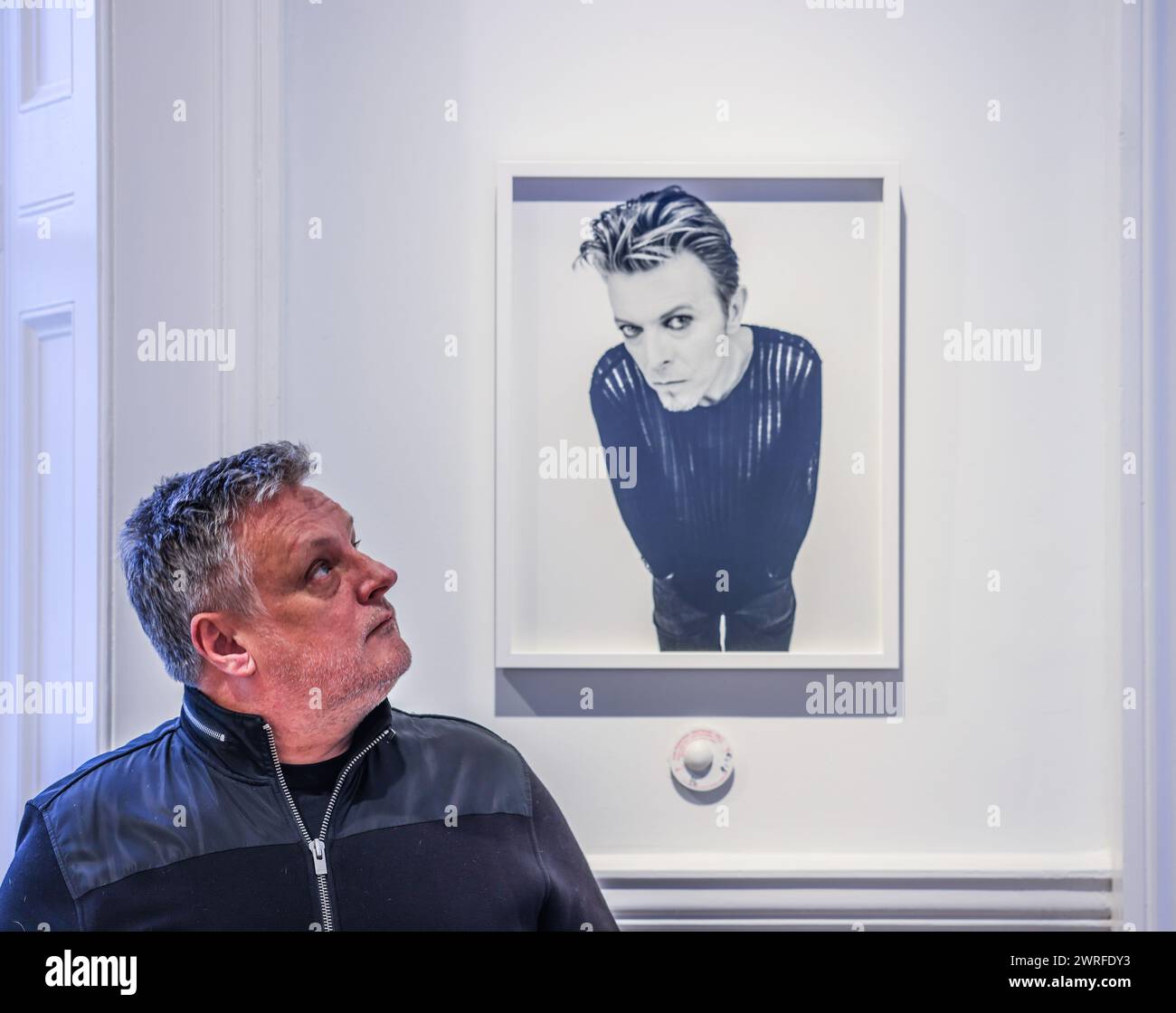 Cromwell Place ,London UK 12 March 2024 Rankin (pictured) Next to David ...