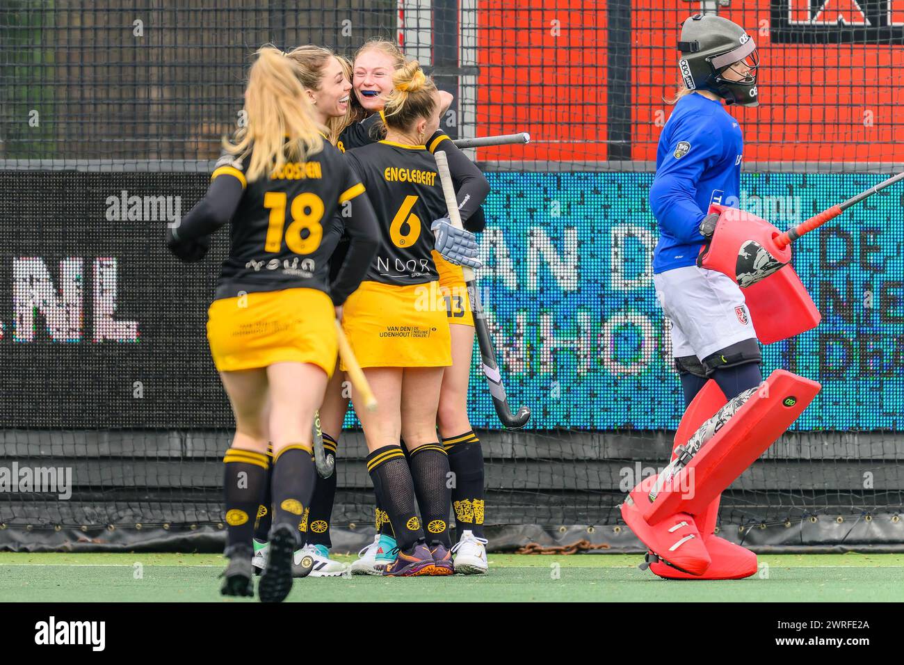 Den Bosch, Netherlands. 10th Mar, 2024. DEN BOSCH, 10-03-2024, HC Den ...