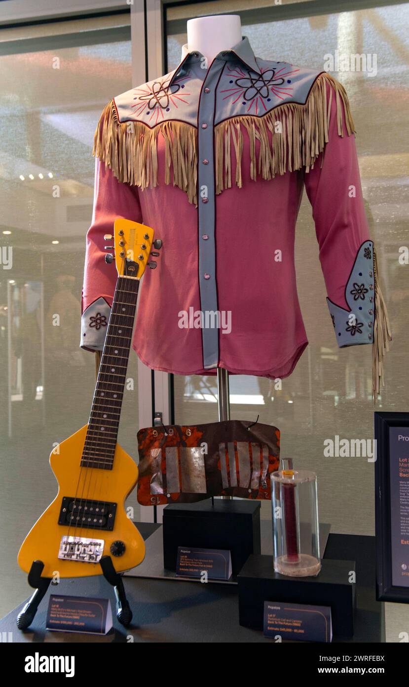 Los Angeles, California, USA. 11th Mar, 2024. Marty McFly's (Michael J ...