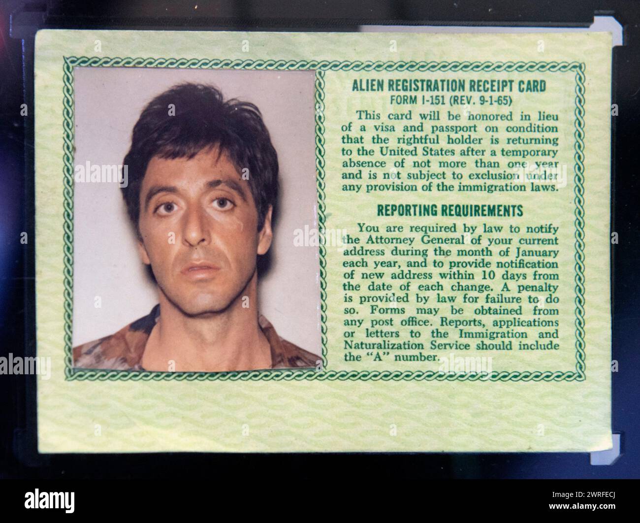 Los Angeles, California, USA. 11th Mar, 2024. Tony Montana's (Al Pacino ...