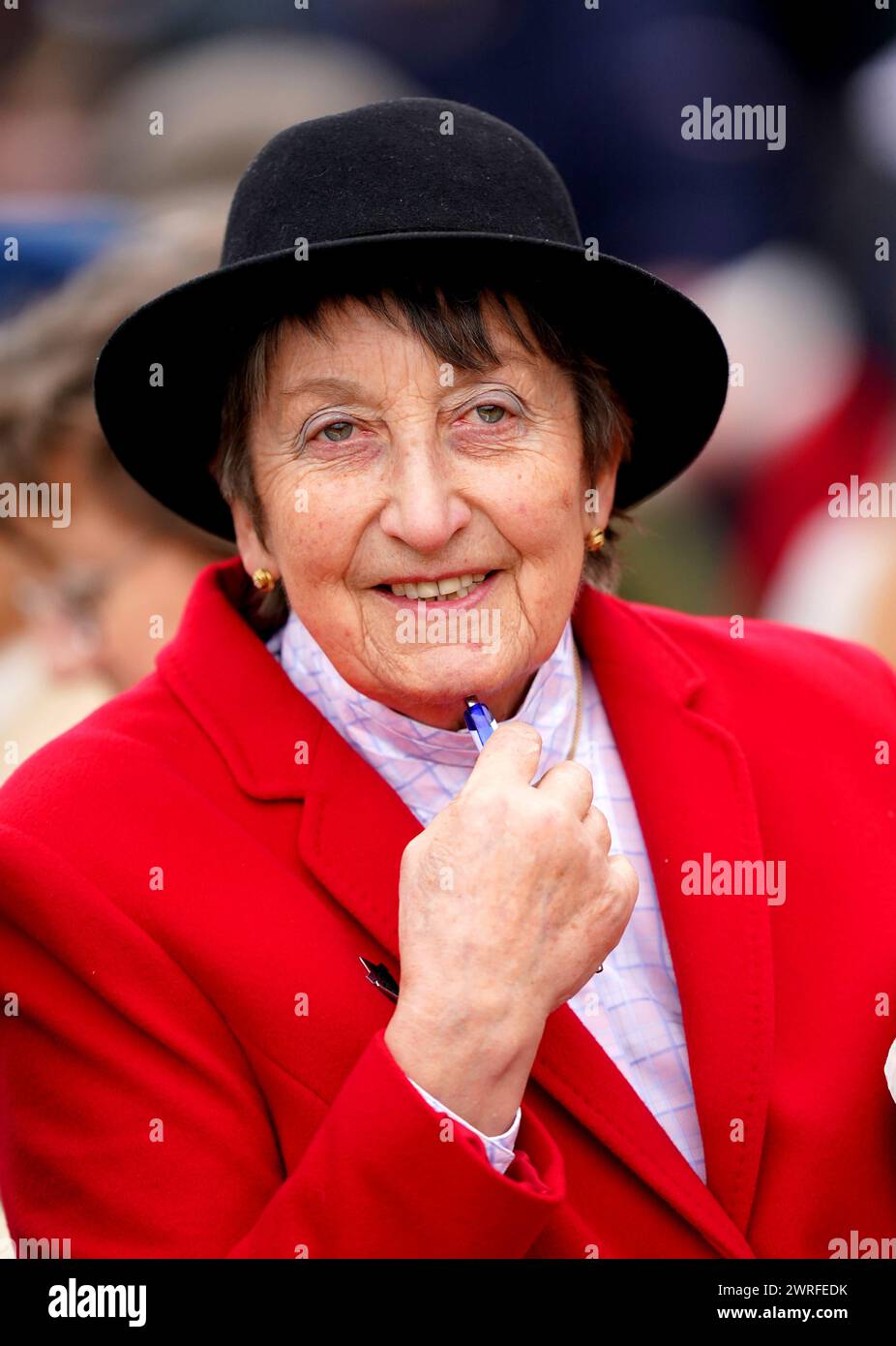 Trainer Henrietta Knight on day one of the 2024 Cheltenham Festival at ...