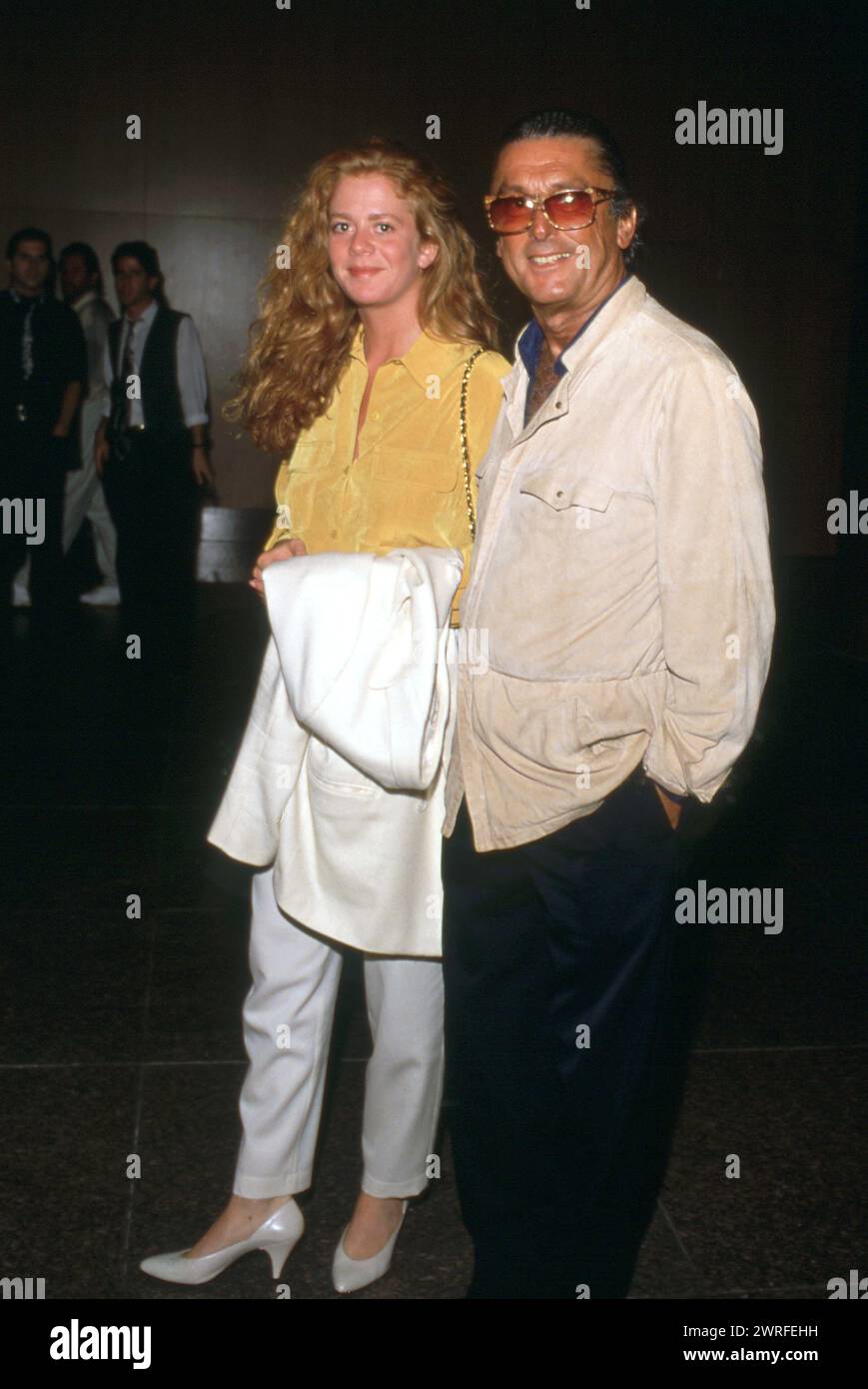 Robert Evans and Jennifer Howard at the premiere of "Women and Men ...